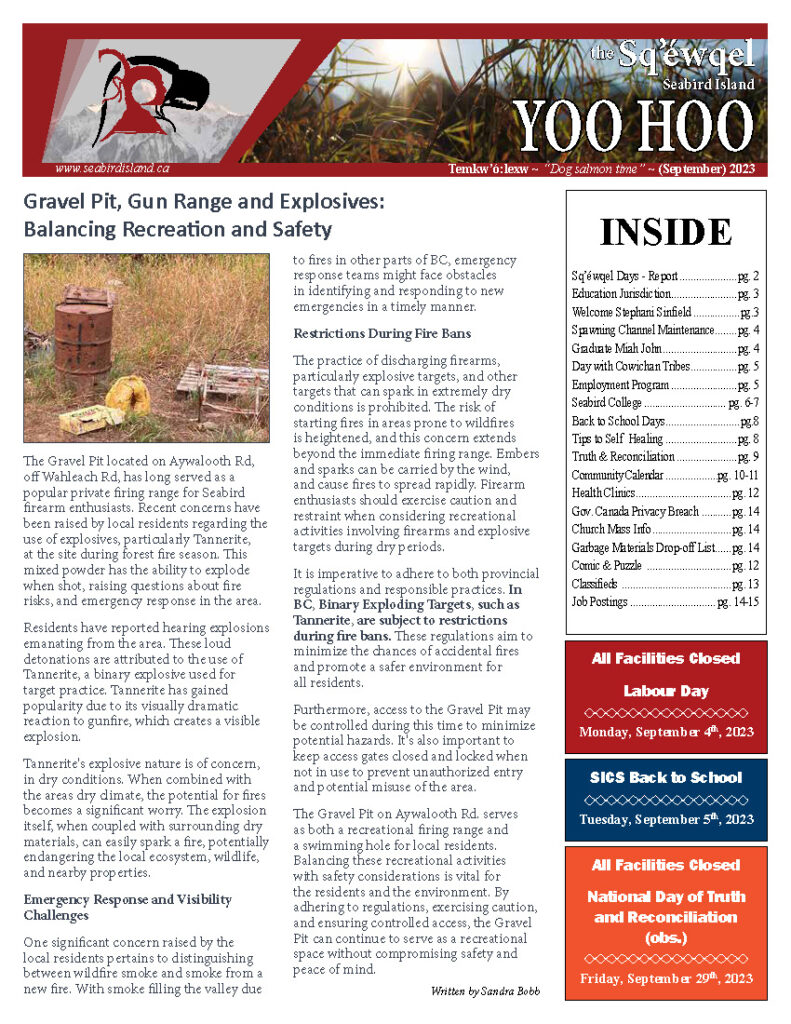 Counselling – Seabird Island Band